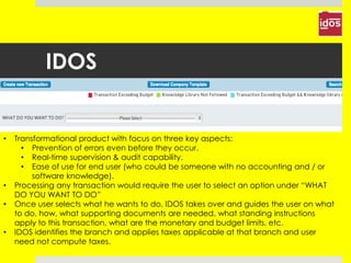 IDOS - ACCOUNTING & COMPLIANCE | PPTX