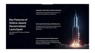 decentralized Launchpad providing a safe and transparent fundraising | PPTX
