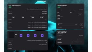decentralized Launchpad providing a safe and transparent fundraising | PPTX