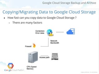 Google Cloud Storage backup and archive | PDF | Cloud Computing | Internet