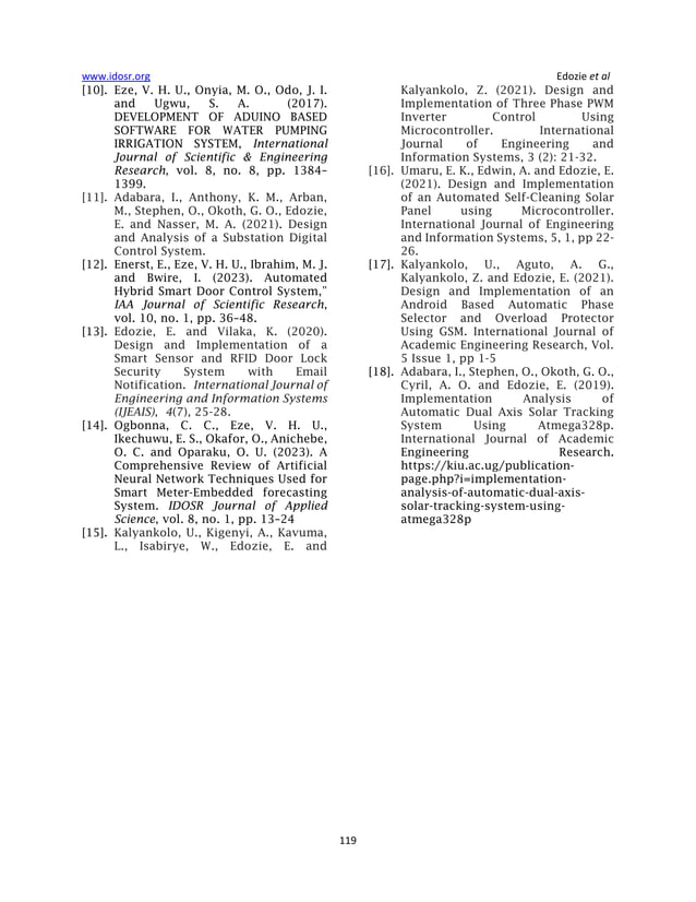 Design And Implementation Of An Improved Automatic Dc Motor Speed Control Systems Using