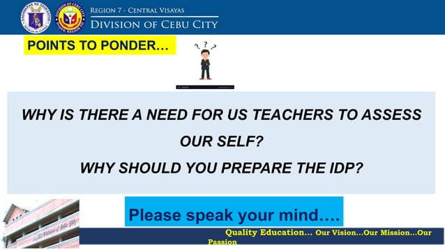 IDP-PRESENTATION (1).pptx | Educational Assessment | Education