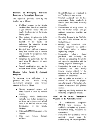 Dynamic process for enhancing engineering faculty competence in india ...