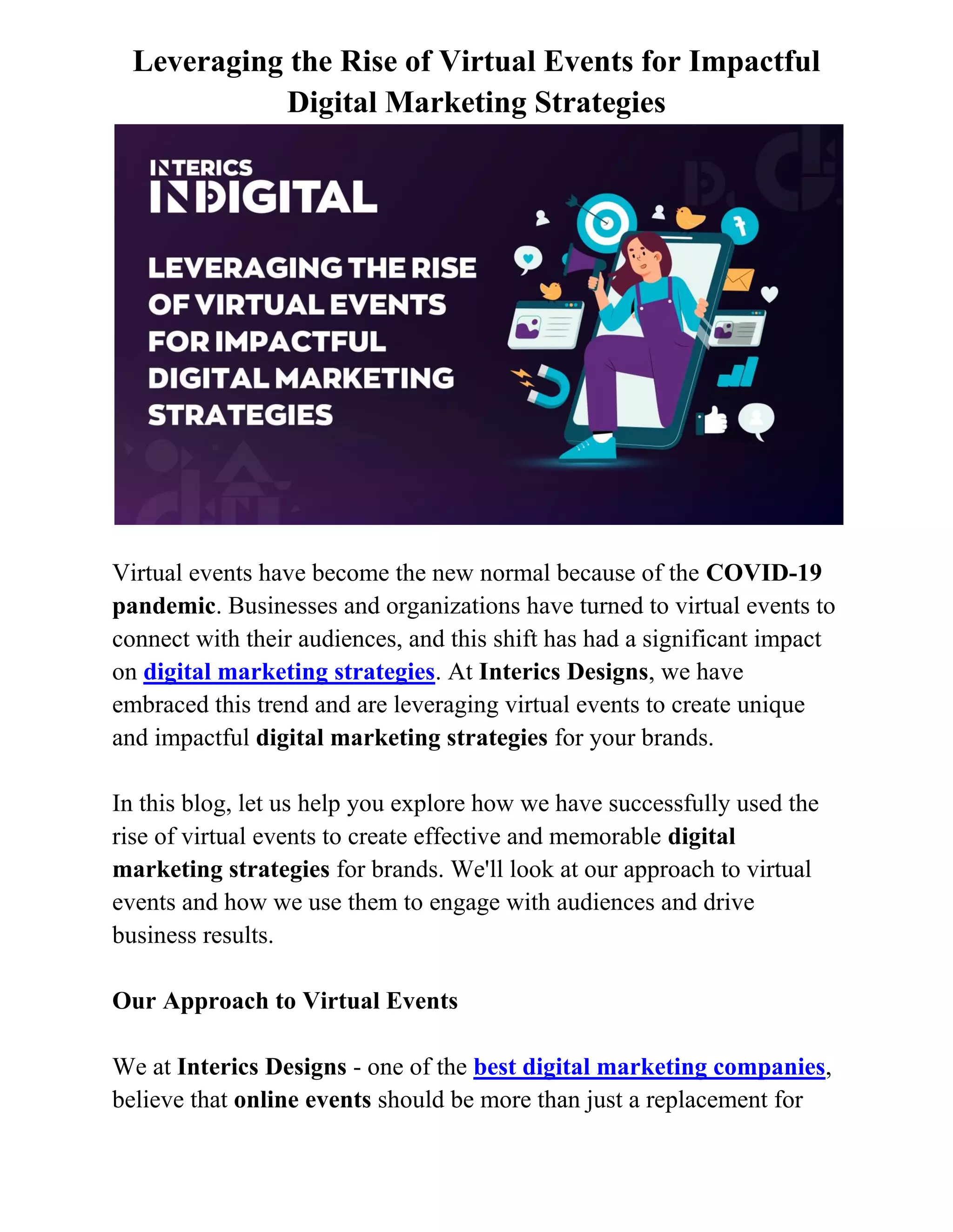 leveraging The Rise Of Virtual Events For Impactful Digital Marketing ...