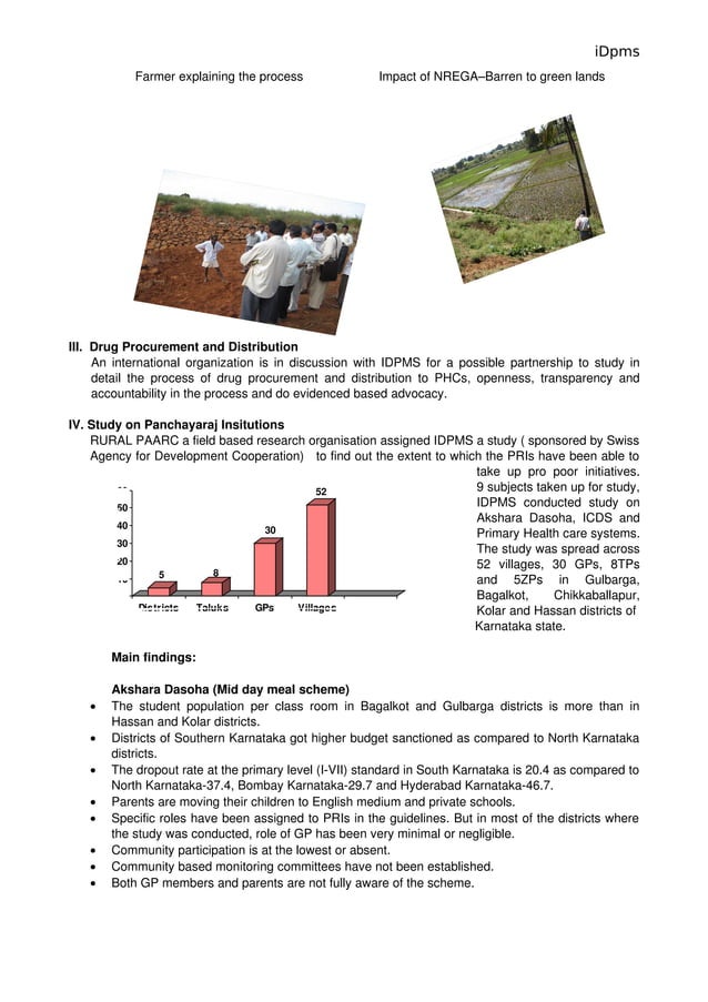 Idpms - annual report 09 | PDF