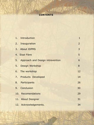 Idpms design development in sisal 2006 | PDF