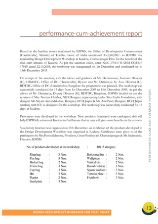 Idpms - design development workshop 2003 | PDF