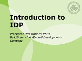 Idp Principles | PDF