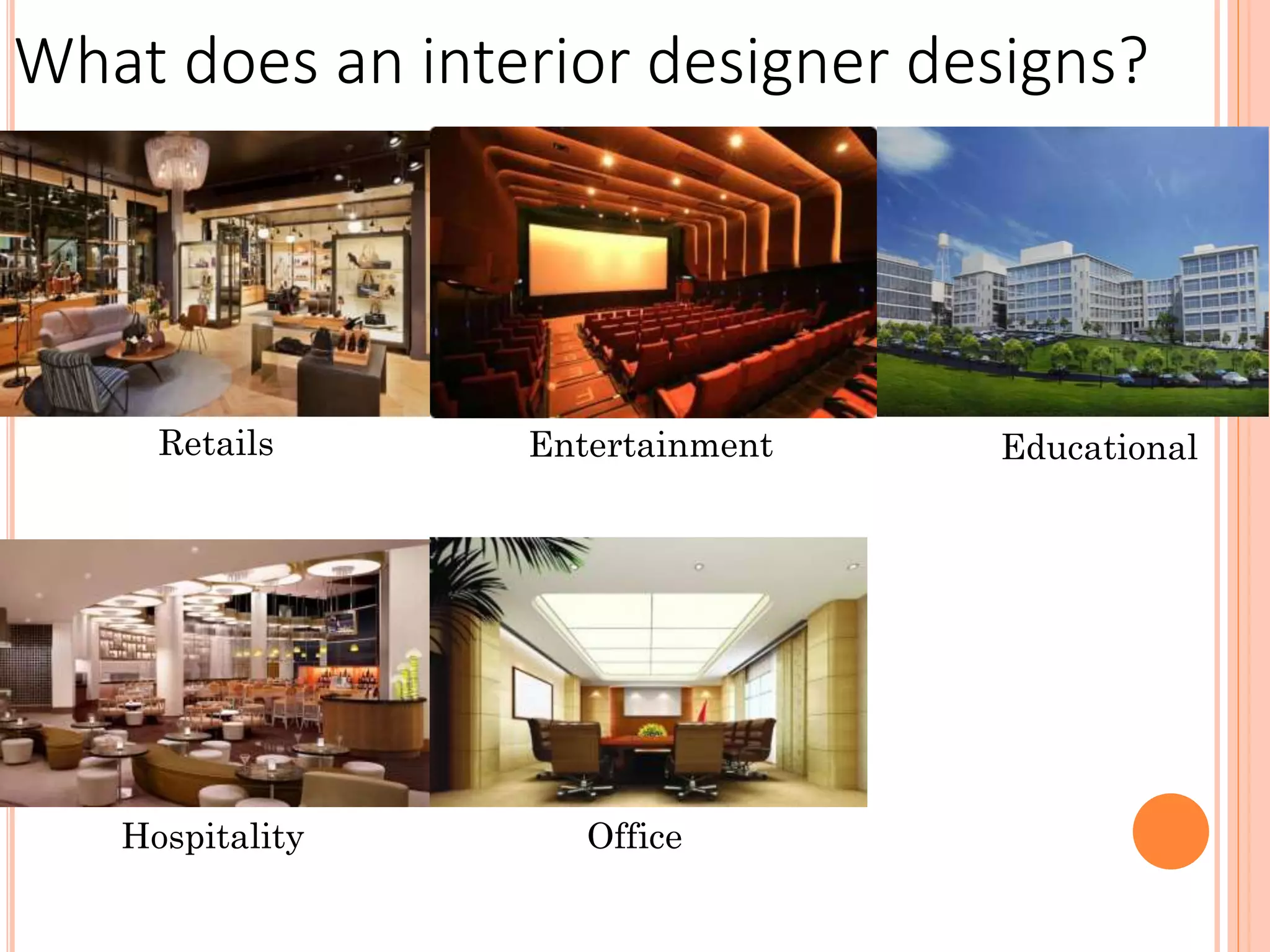 Interior designer profession presentation | PPTX