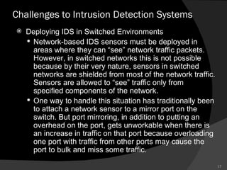Idps | PPT | Information and Network Security | Computing