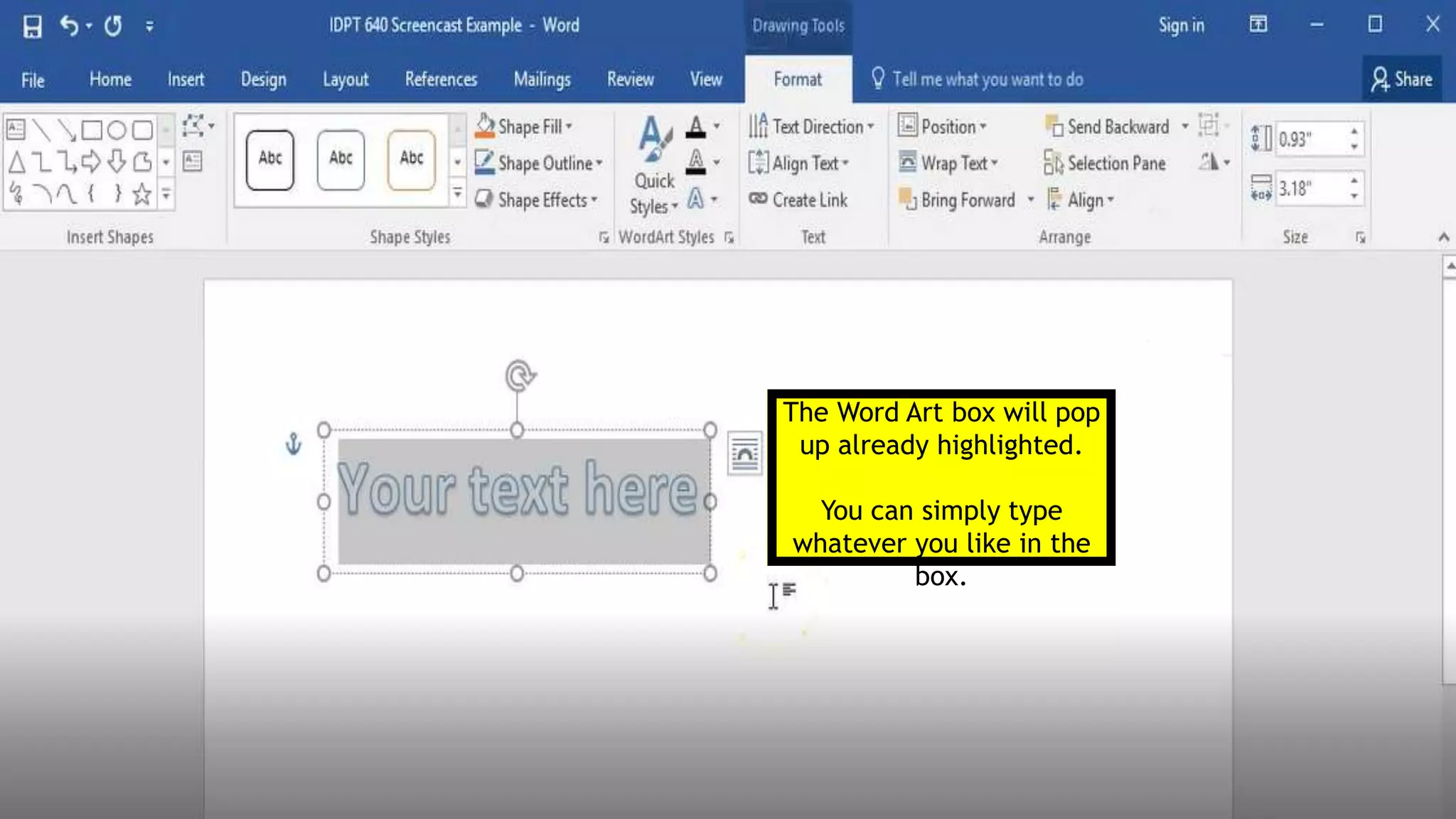How To Manipulate Word Art.pptx
