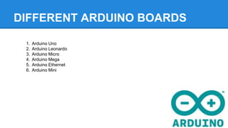 Arduino | PPTX | Programming Languages | Computing