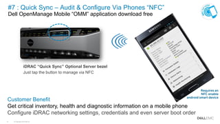 Dell-EMC Remote Acess Controller "DRAC" 10 Features For "Power" Users | PPT