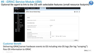 Dell-EMC Remote Acess Controller "DRAC" 10 Features For "Power" Users | PPT