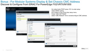 Dell-EMC Remote Acess Controller "DRAC" 10 Features For "Power" Users | PPT