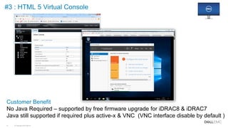 Dell-EMC Remote Acess Controller "DRAC" 10 Features For "Power" Users | PPT