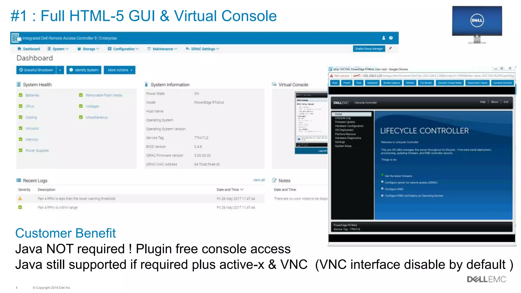 Dell EMC PowerEdge iDRAC9 - 14 features for power users | PDF