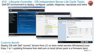 Dell EMC PowerEdge iDRAC9 - 14 features for power users | PDF