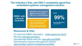 Dell EMC PowerEdge iDRAC9 - 14 features for power users | PDF