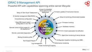 Dell EMC PowerEdge iDRAC9 - 14 features for power users | PPT