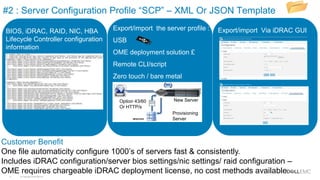 Dell EMC PowerEdge iDRAC9 - 14 features for power users | PPT