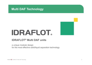 IDRAFLOT® Multi DAF Technology | PDF