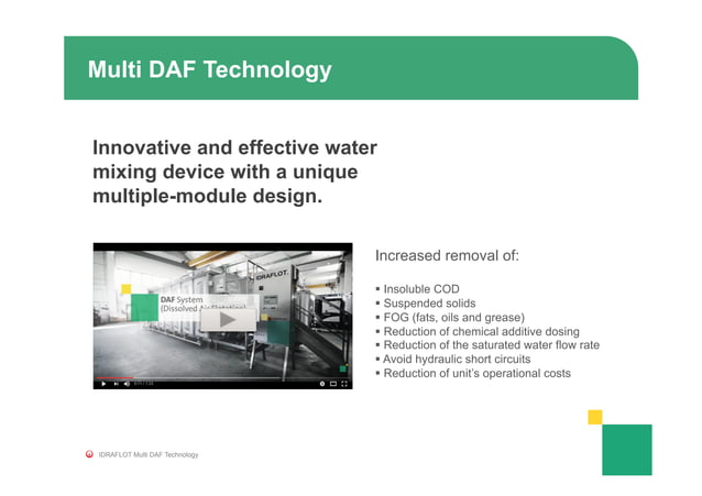 IDRAFLOT® Multi DAF Technology | PDF | Science