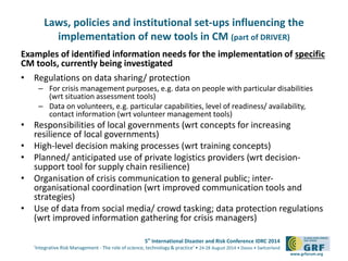 IDRC14-ppp-template-vollmer_140825 | PPTX | Civil Engineering Industry ...