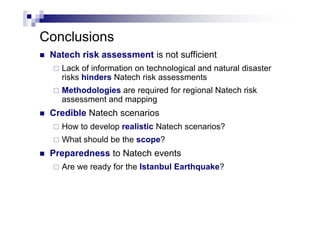 Natech Management in Turkey | PDF