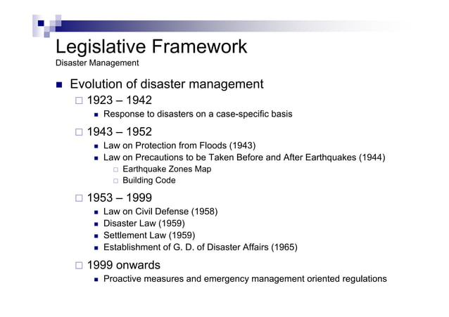 Natech Management in Turkey | PDF | Disasters