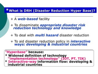 Integrated Disaster Risk Management: Challenges for Its Implementation ...