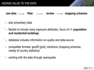 Building a global exposure database | PPTX