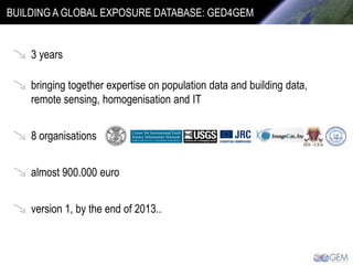 Building a global exposure database | PPTX