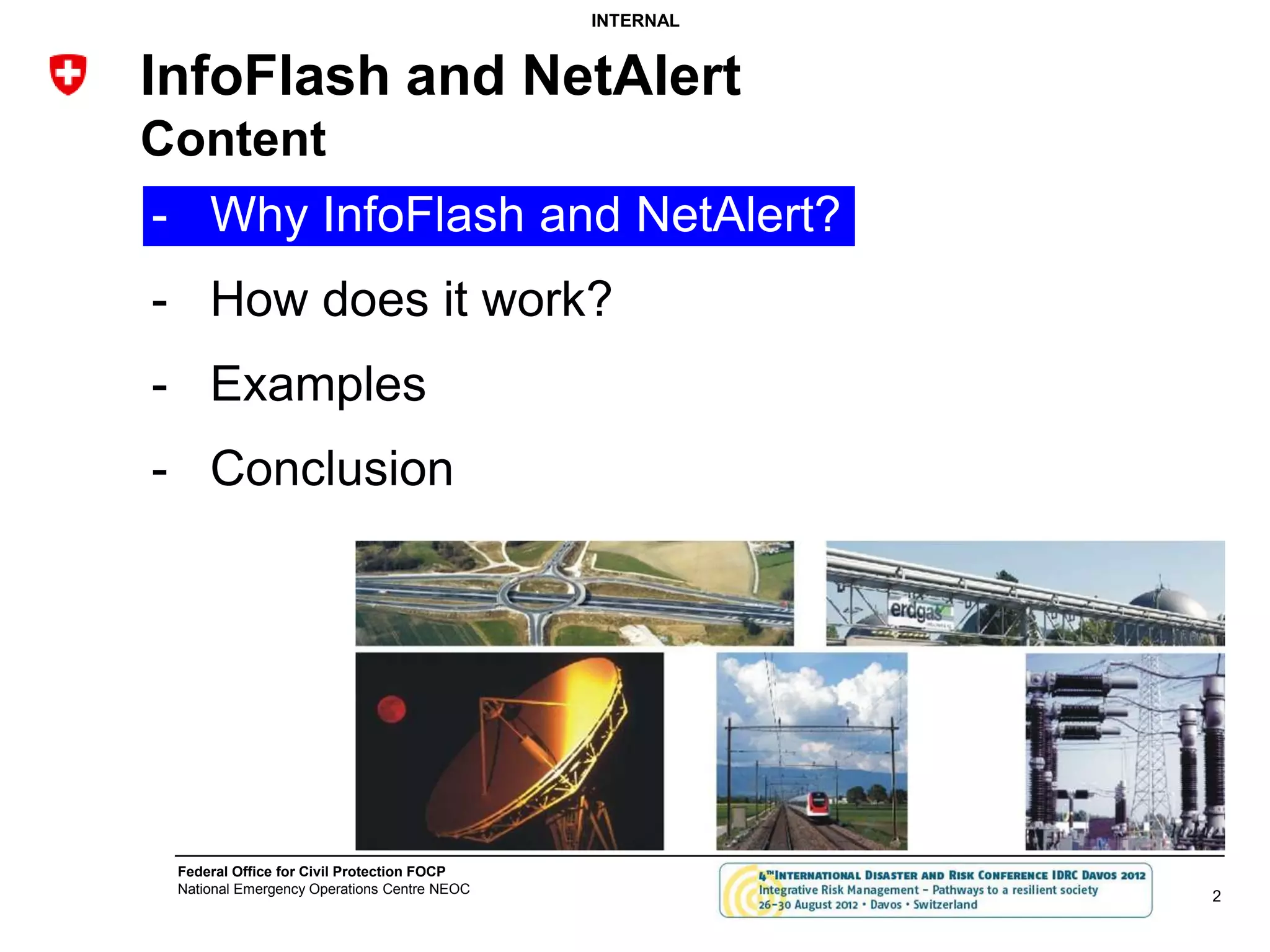 Swiss early warning system for natural hazards | PPTX