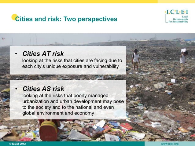 Alice Balbo - Urban risks and ICLEI’s contribution towards Resilient ...