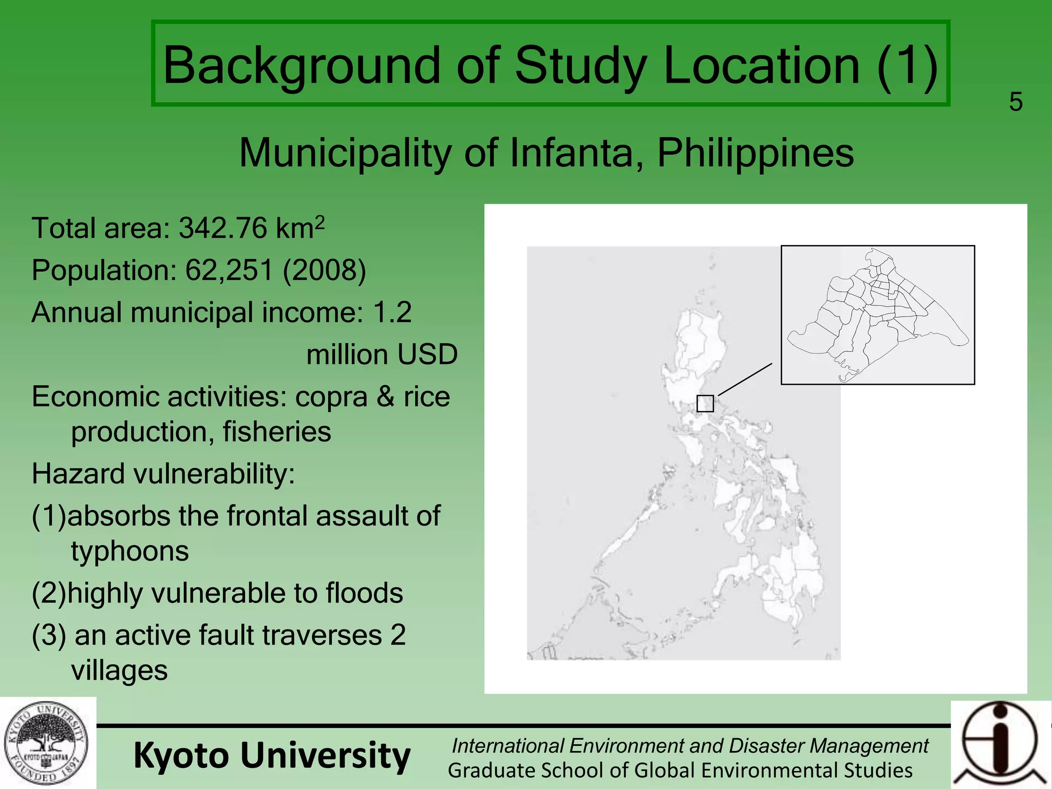 An ecosystem-based resilience analysis of Infanta, Quezon, Philippines ...