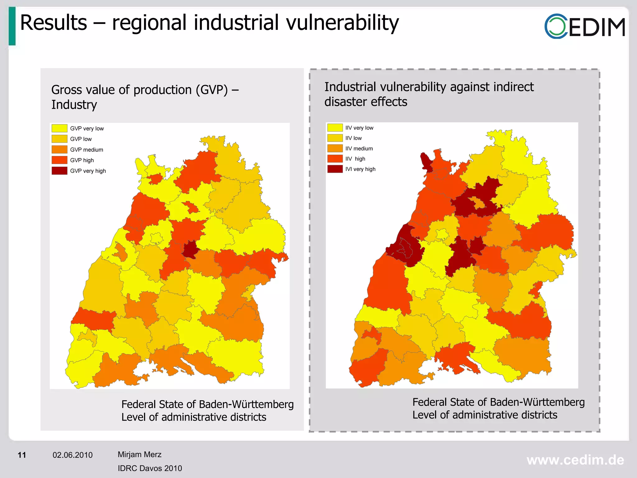 An indicator framework for the assessment of the indirect disaster ...