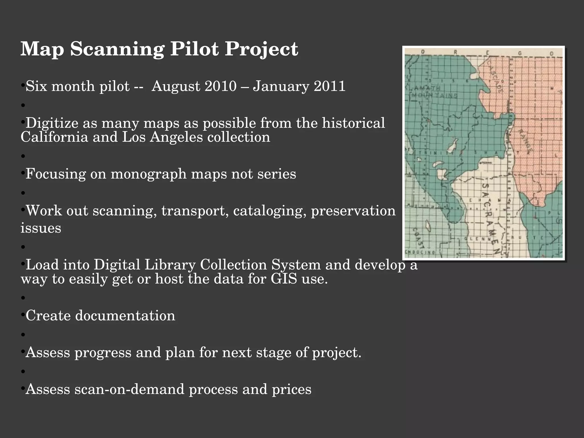 Map Scanning Project Presentation | ODP | Technology & Computing