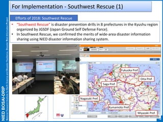 Current Status of Disaster Information Sharing System in Japan and ...