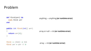 Dependent Types with Idris | PPT