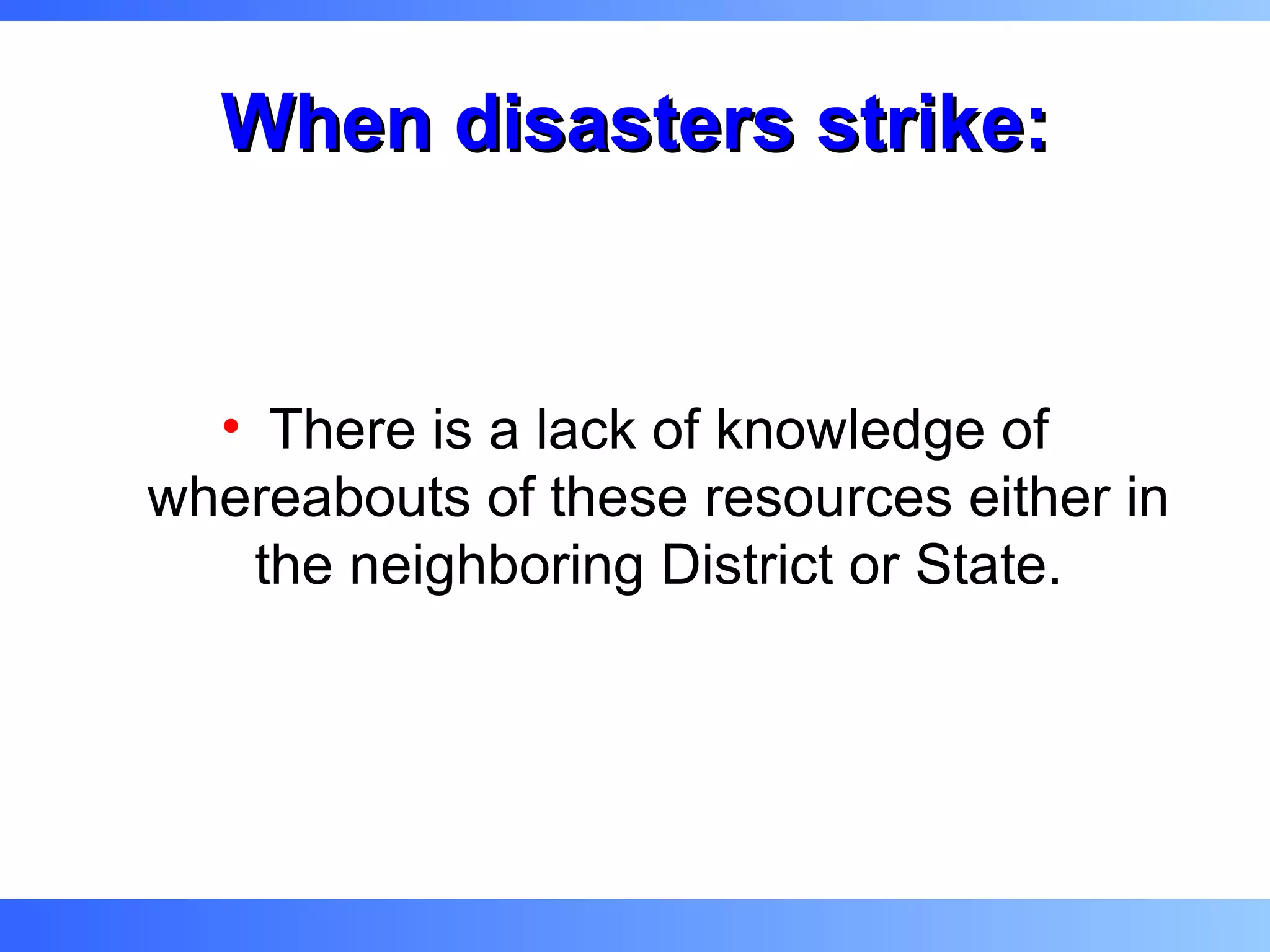 India Disaster Resource Network | PPT