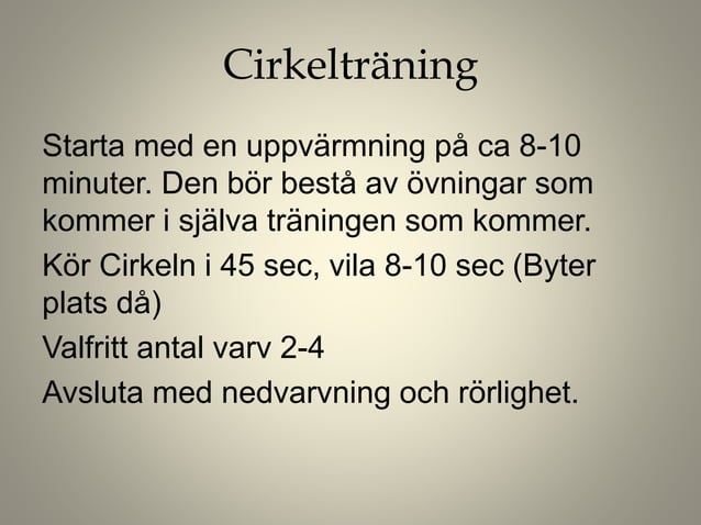 Idrott och hälsa | PPT