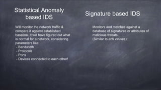 IDS, IPS, IDPS | PPTX