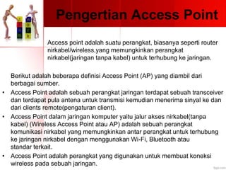 Access Point | PPTX