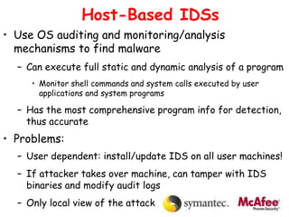 ids.ppt | Information and Network Security | Computing