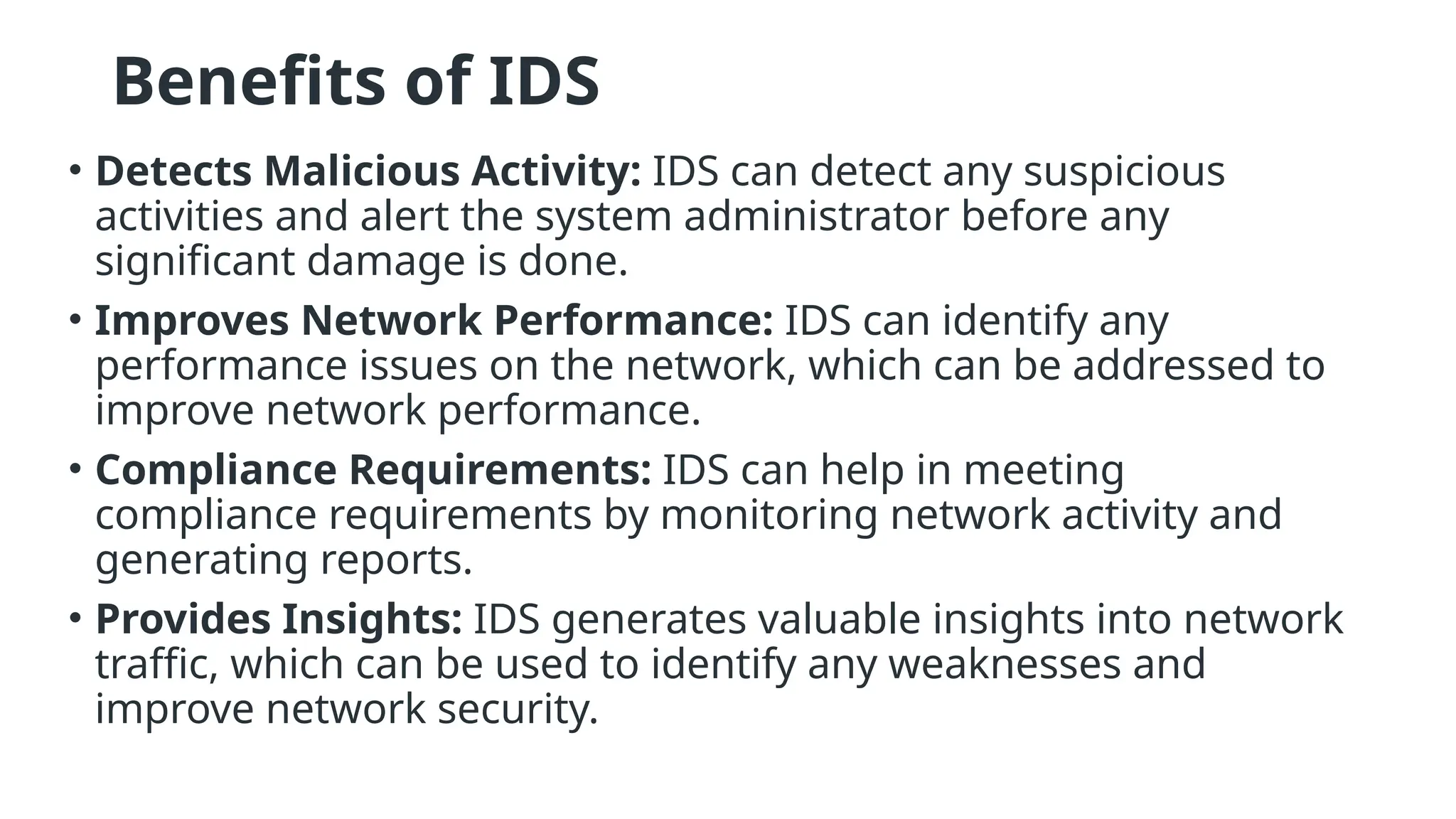 Intusion detection system in visualizati | PPT