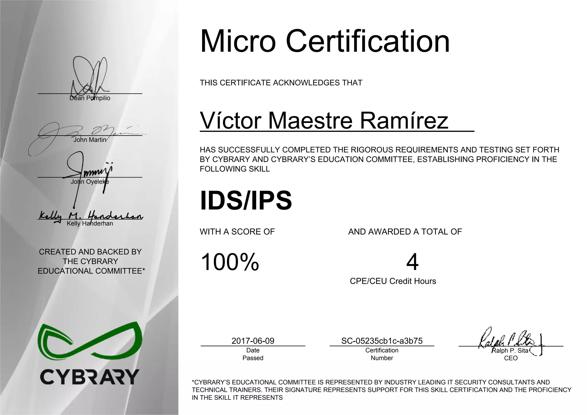 IDS/IPS Certification | PPT