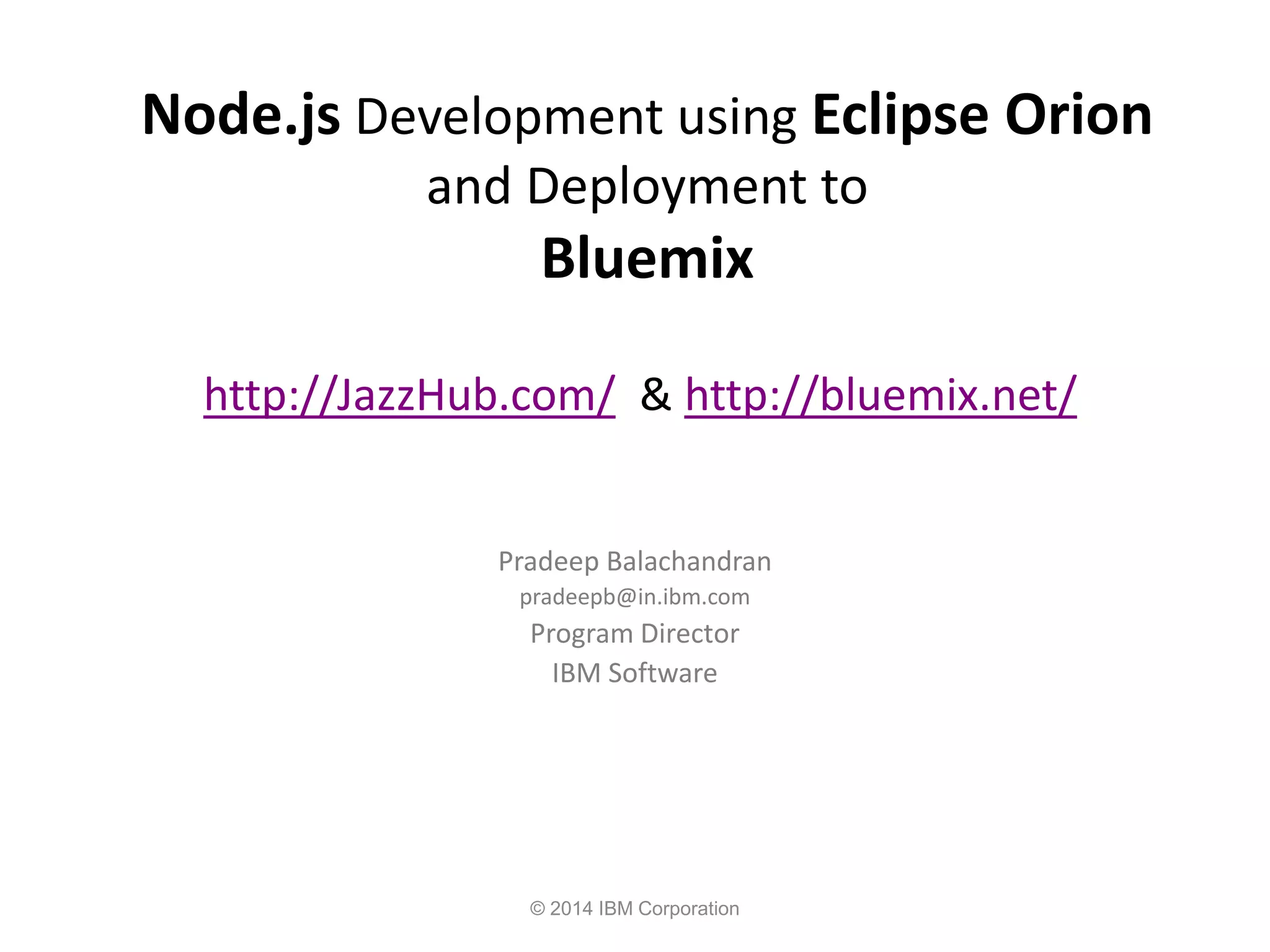 IDS and Bluemix | PDF | Cloud Computing | Internet
