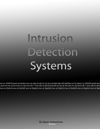 IDS - Intrusion Detection Systems (MK) | PDF