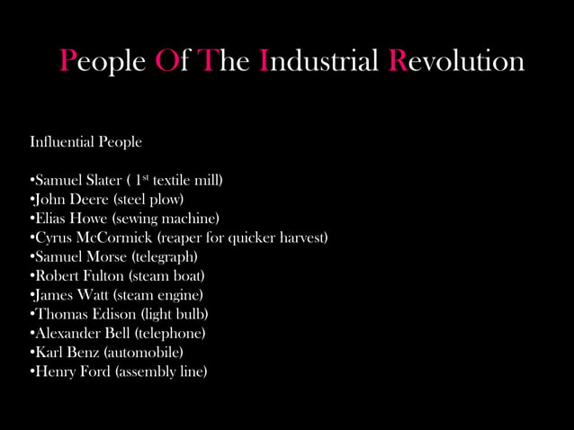 American Industrial Revolution | PPTX